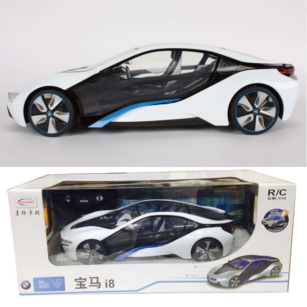 R/C 1:14 BMW I8 WITH INSERT LIGHT